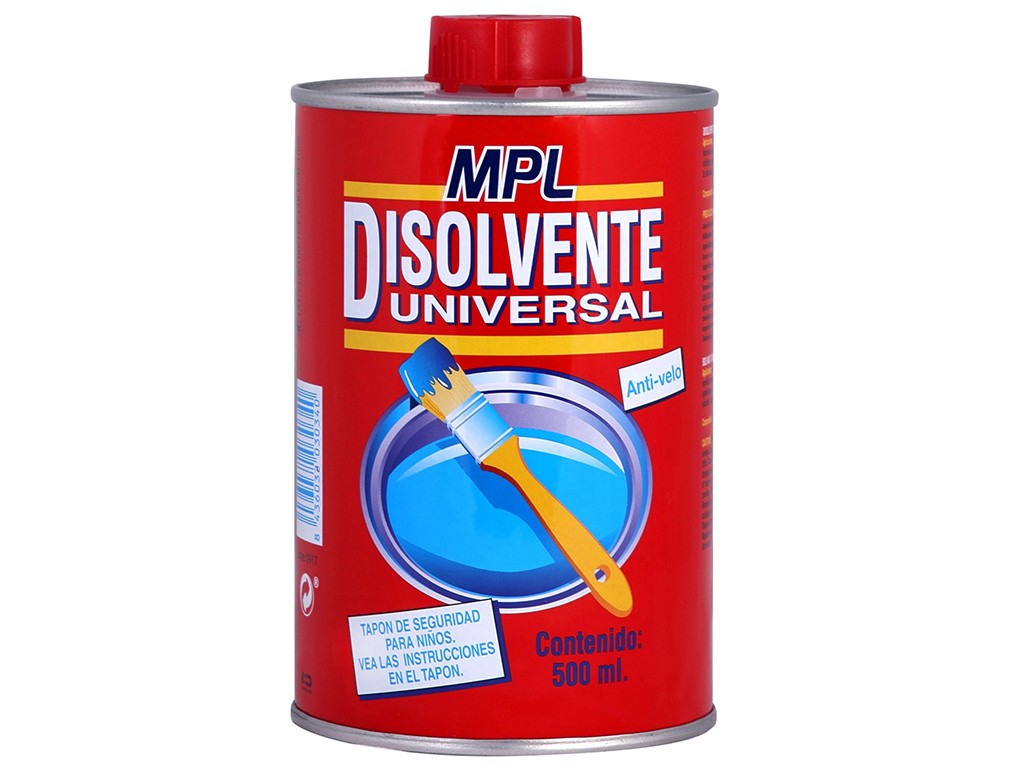 Disolvente universal MPL pinturas, lacas y barnices